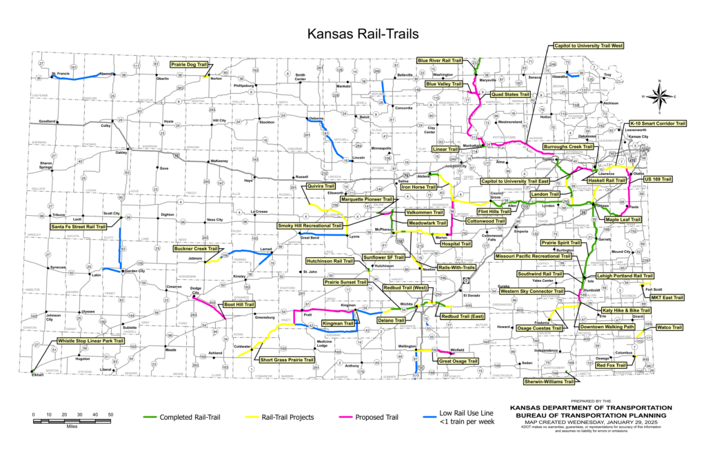 Kansas Rail-Trails | Sunflower Rail-Trails Conservancy